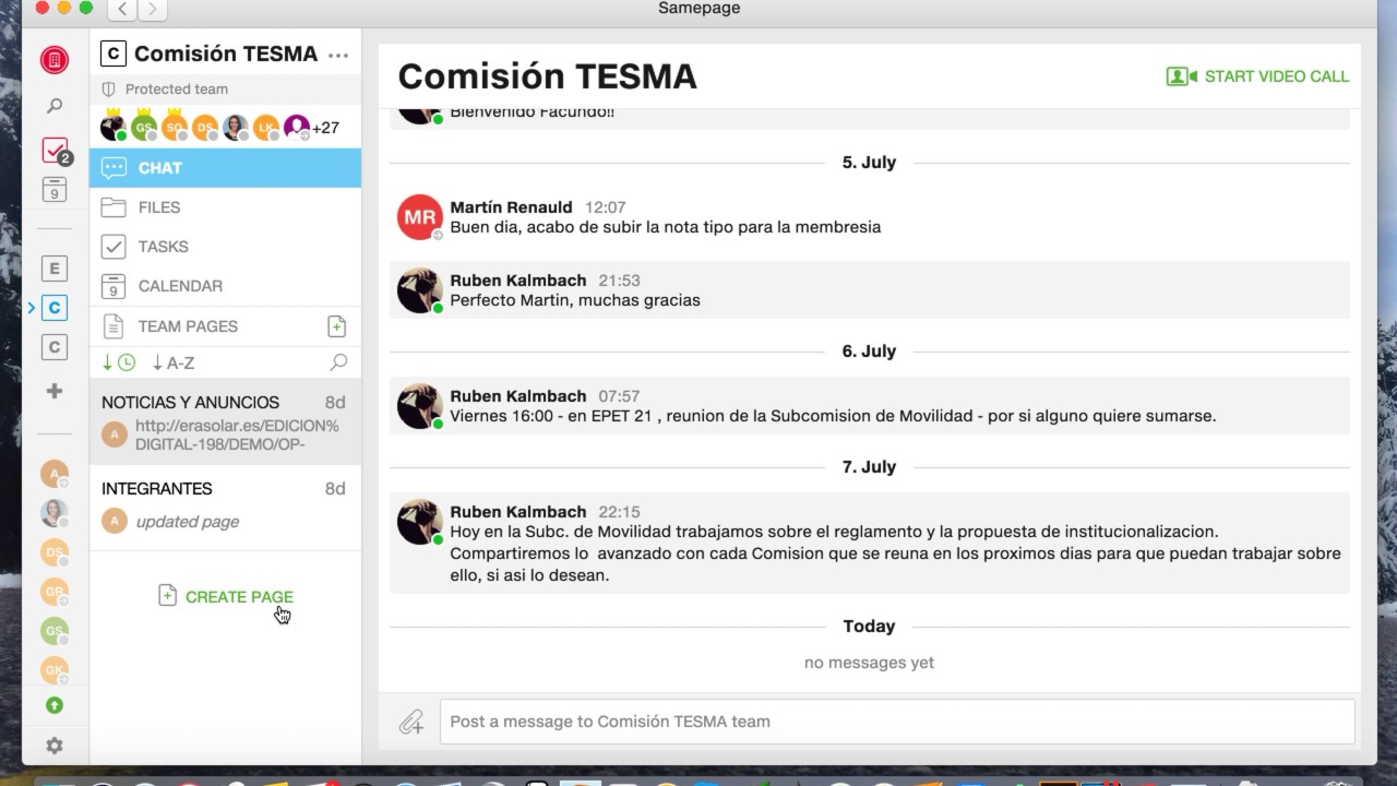 Tutorial Samepage en español - YouTube
