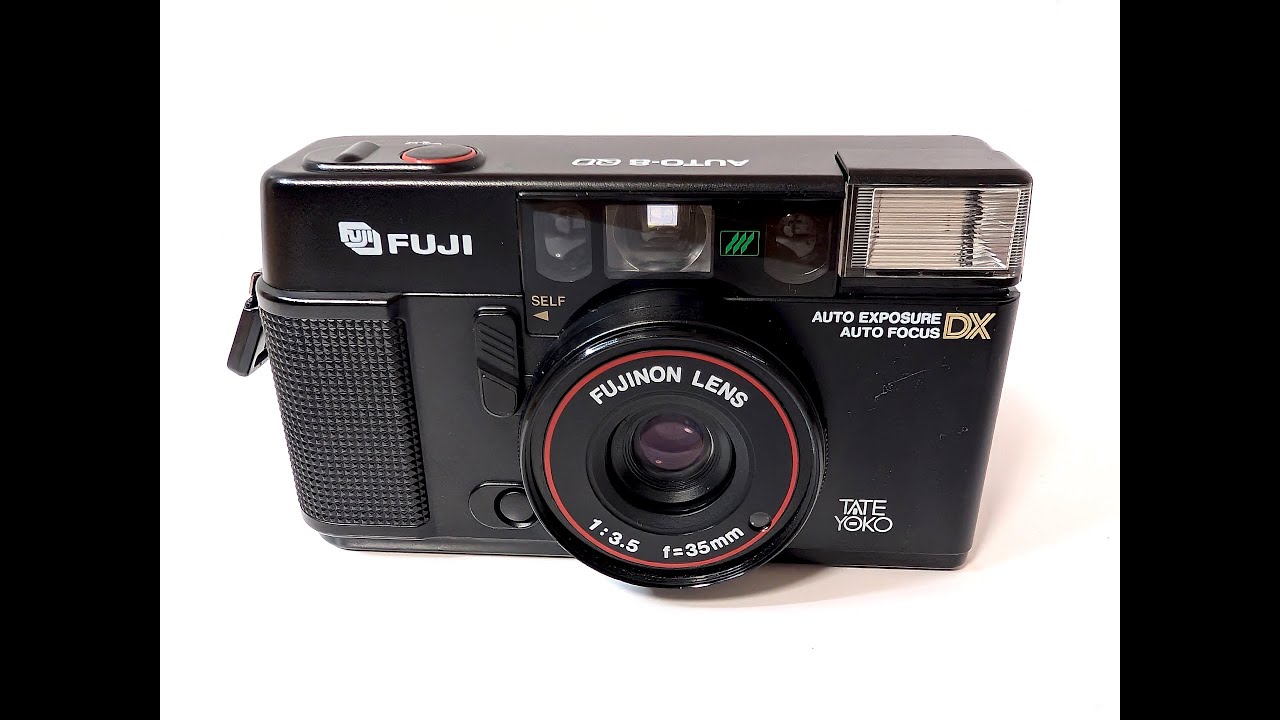 FUJIFILM AUTO-8 QD TATE YOKO Auto Focus 35mm Film Camera - YouTube