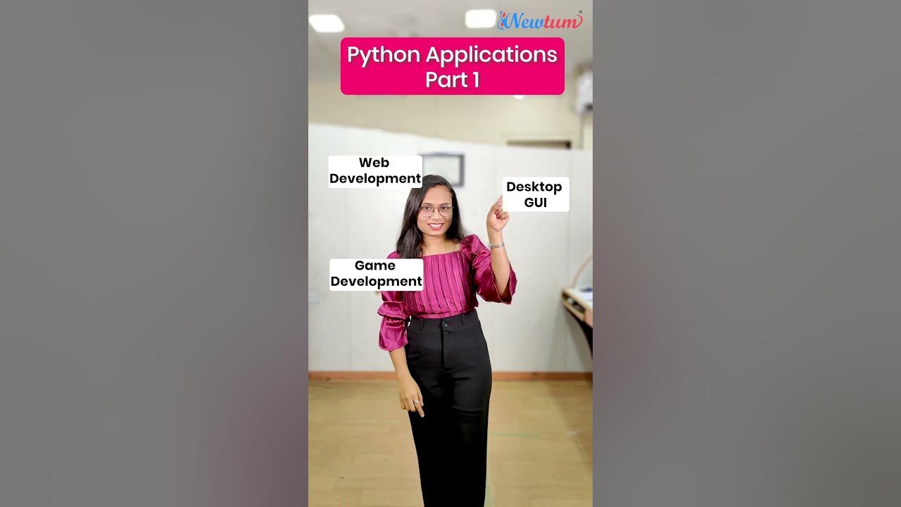 Python Application Part 1 Newtum Python Coding Elearning Java Pythonsoftware Coder Youtube 