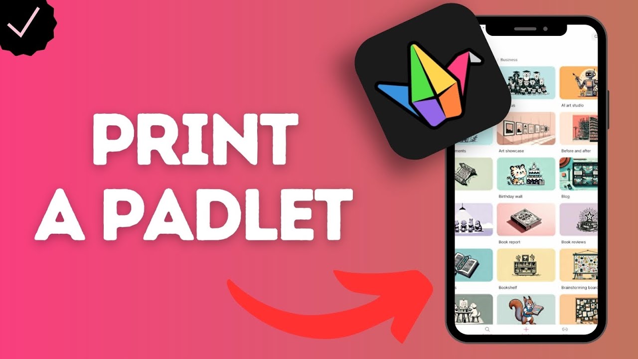 How to Print a Padlet from the Padlet App (create a physical copy of ...