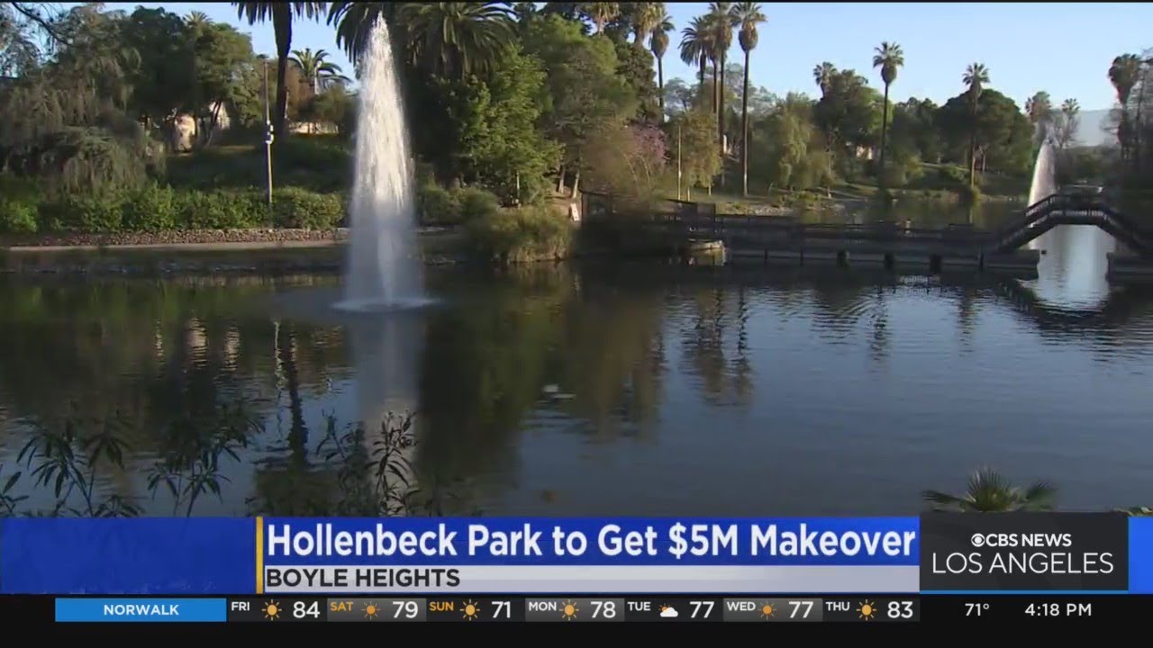 Hollenbeck Park Receives $5 Million Grant From Caltrans - YouTube