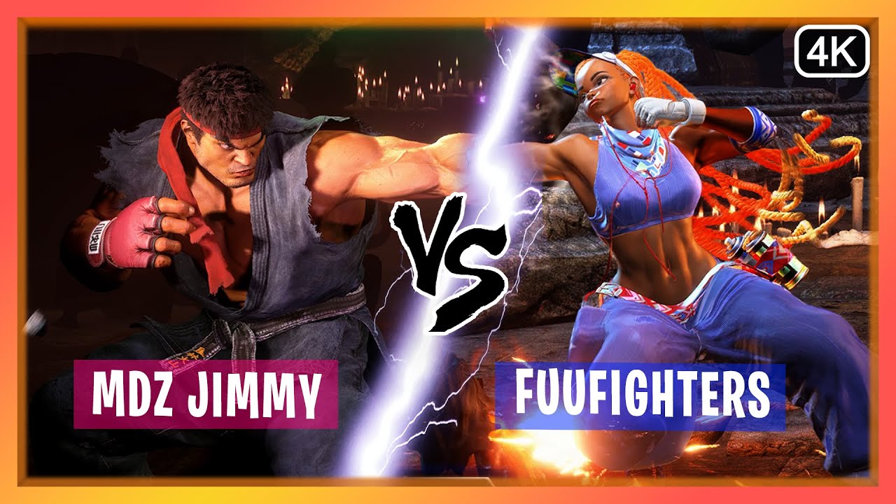 Ryu (MDZ Jimmy) Vs Kimberly (FuuFighters) - Street Fighter 6 🔥sf6🔥 ...