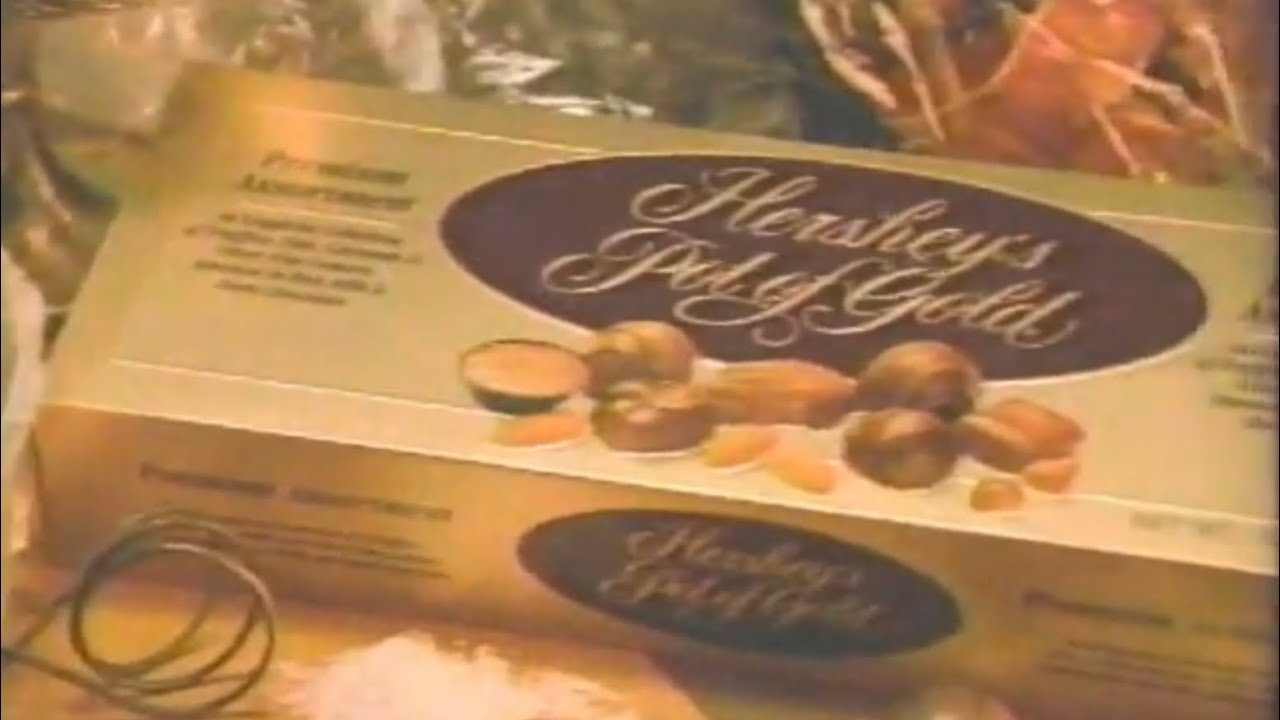1996 Hershey's Pot of Gold Chocolate Box Christmas Commercial - YouTube
