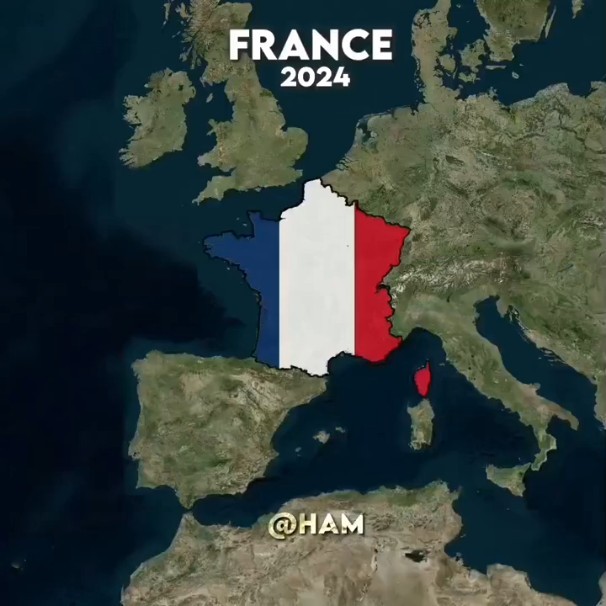 Evolution Of France 🇫🇷 #france #geography #countries #history #paris ...