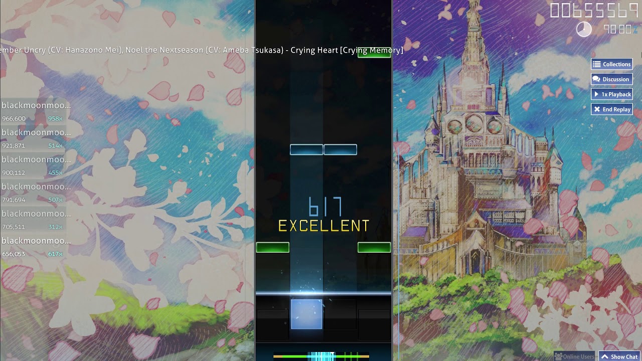 【Osu! Mania】Crying Heart [2.86 98.71% FC] 【Osu! Mania】 - YouTube