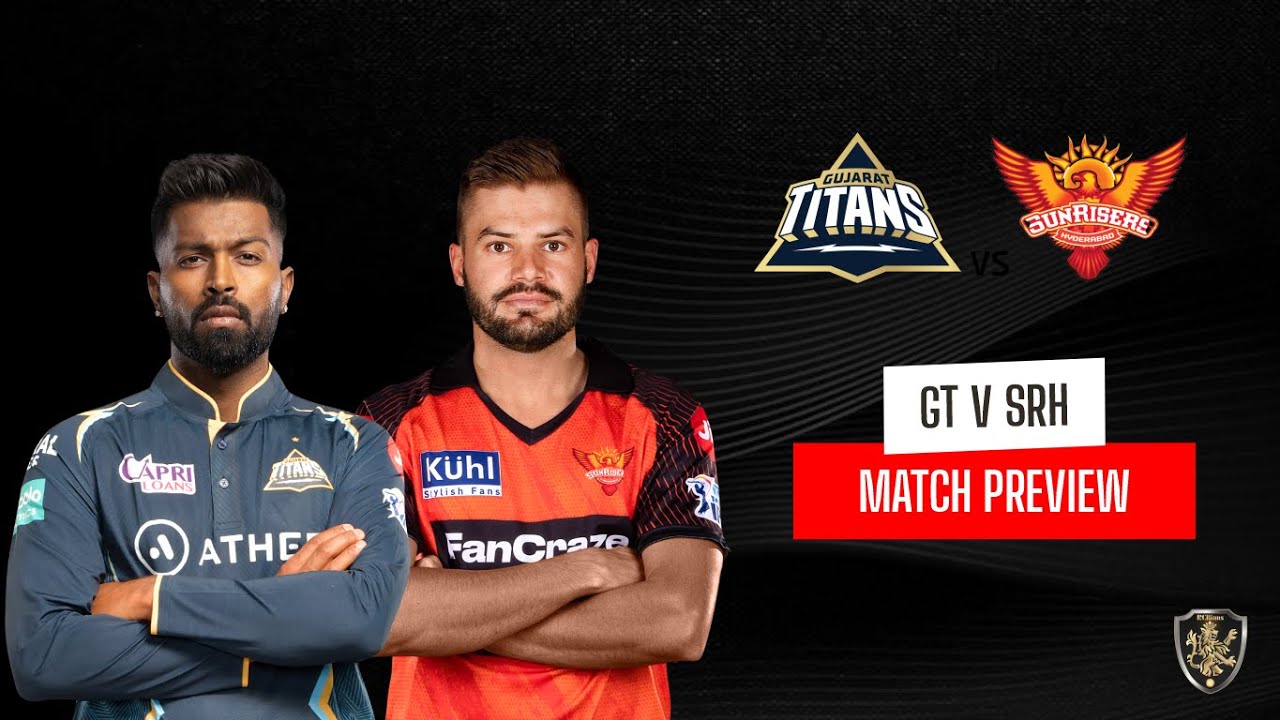 🔴LIVE: CAN GT QUALIFY FOR PLAYOFFS WITH A VICTORY TODAY? | GT vs SRH ...