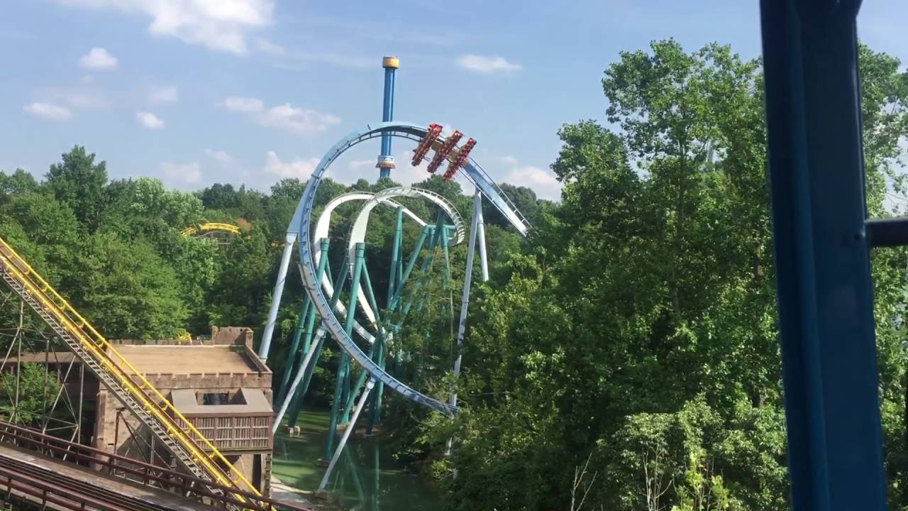 Taking the Aeronaut Skyride in Busch Gardens Williamsburg - YouTube