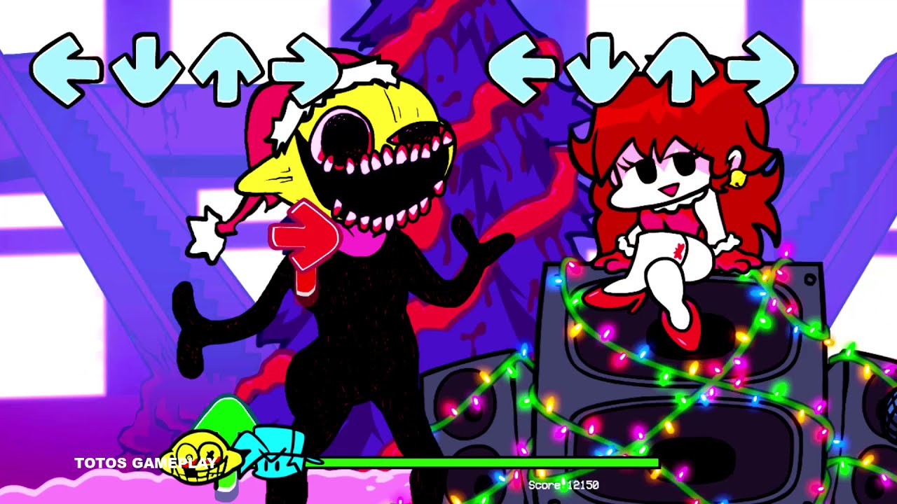 Friday Night Funkin' - Winter Horrorland FNF Lemon Demon - YouTube