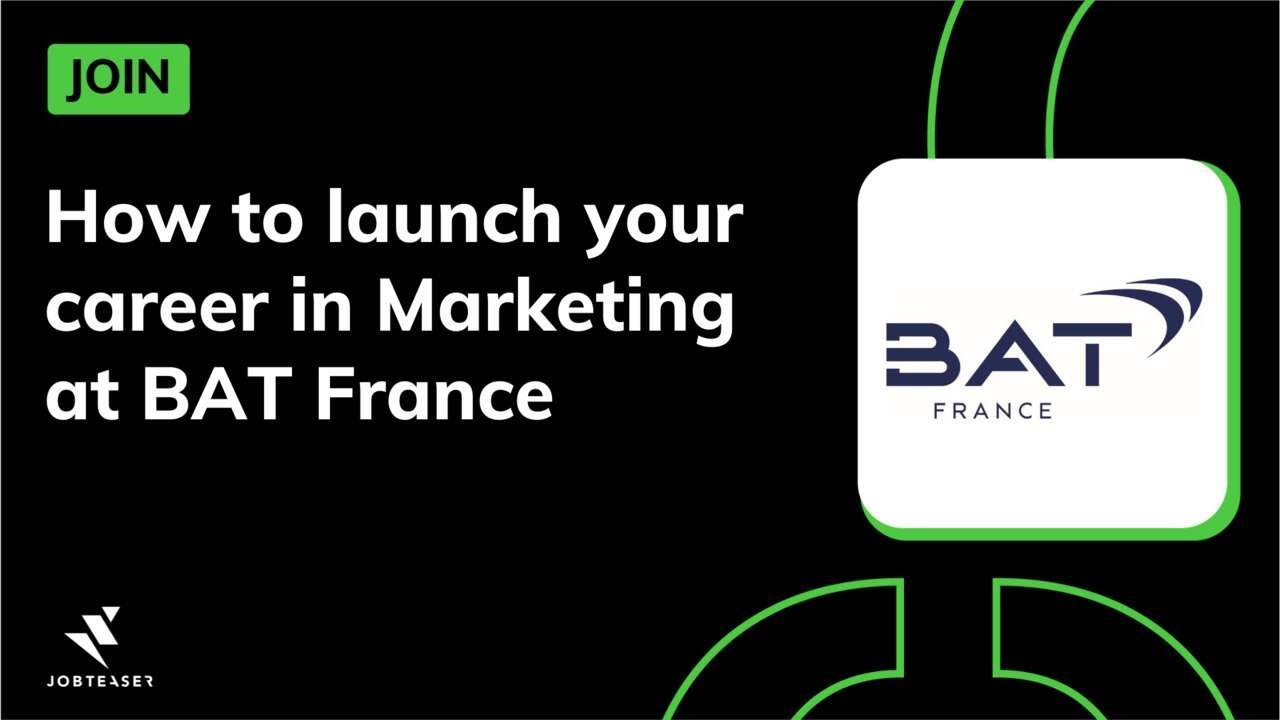 How to launch your career in Marketing at BAT France - JOIN - YouTube
