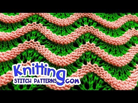 Ripple Knitting - YouTube