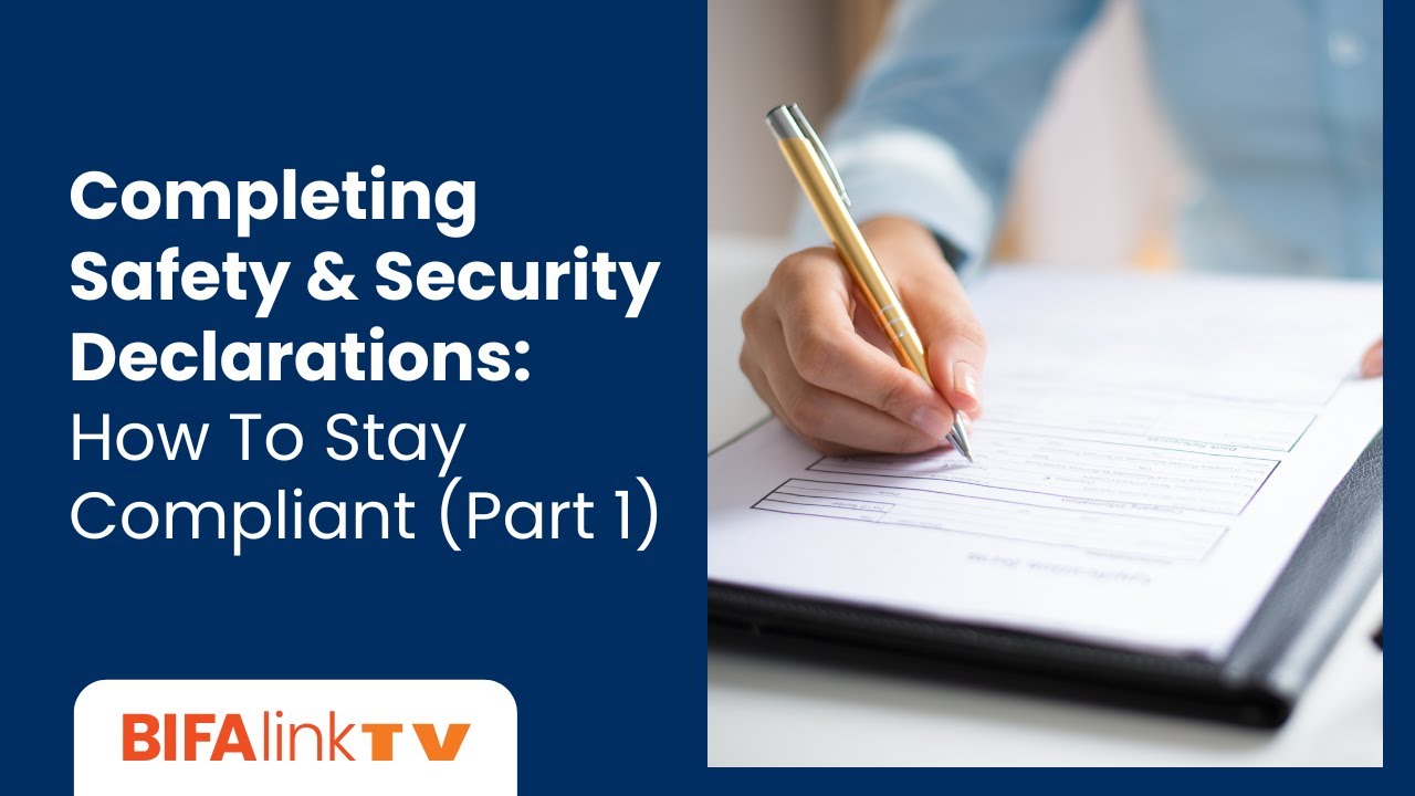 Completing S&S Declarations: How To Stay Compliant (Part 1) - YouTube