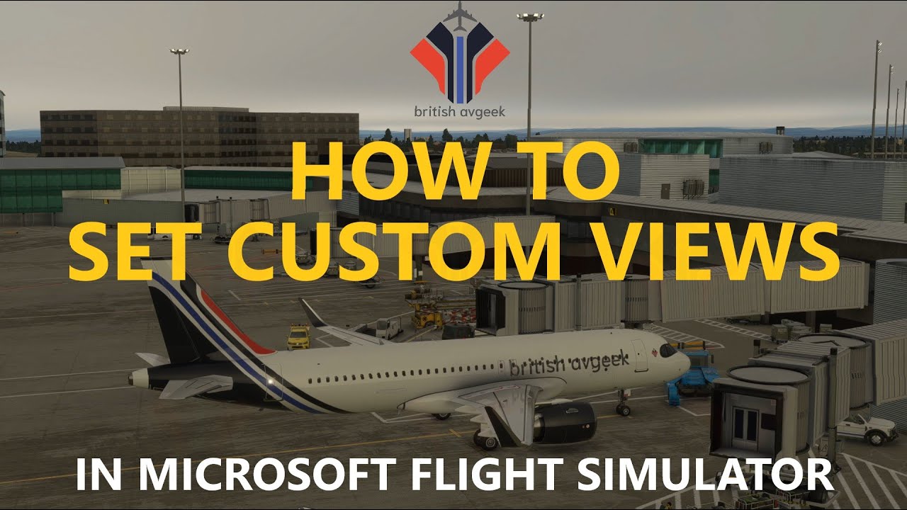 How to Set CUSTOM VIEWS in Microsoft Flight Simulator 2020 [Tutorial ...