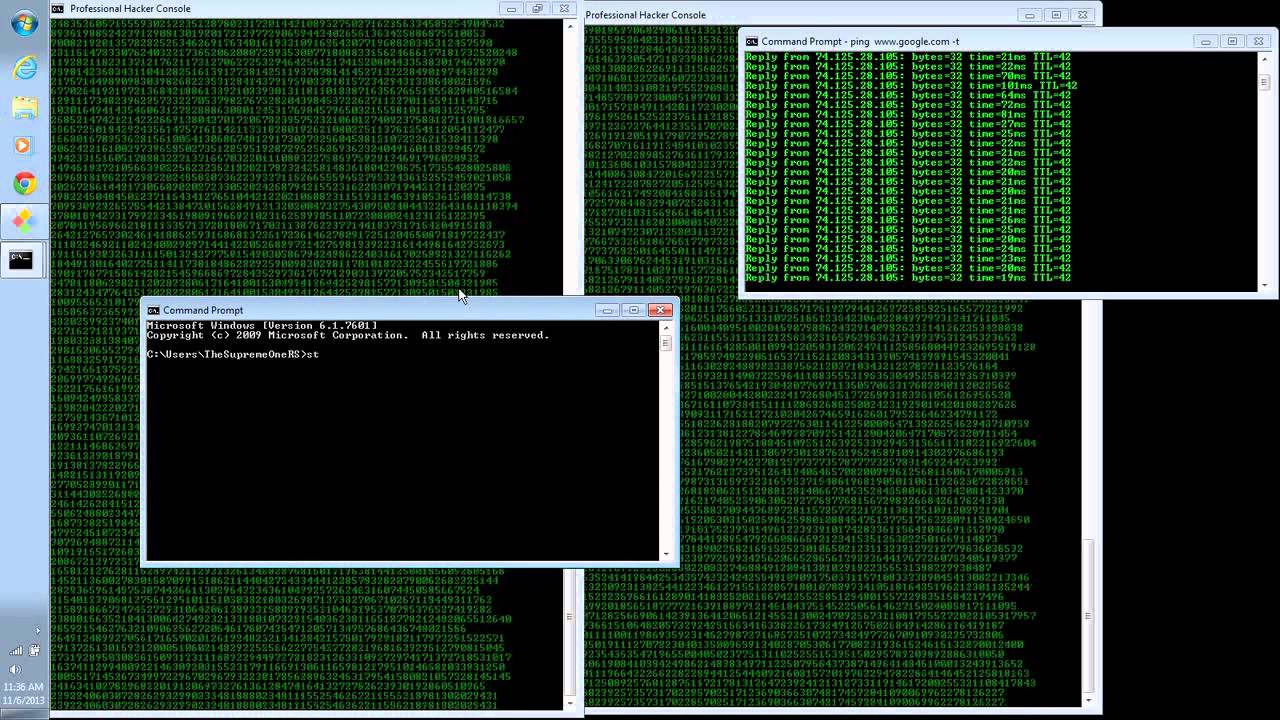 Computer Hacker L33k Sp33k! - YouTube