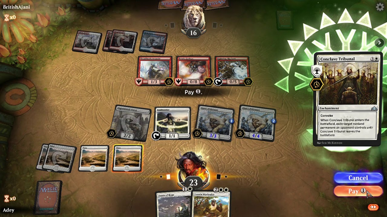 MTG Arena vs. British Ajarni (3 of 3 - YouTube