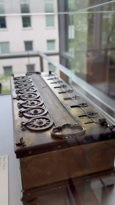 The Pascaline by Blaise Pascal (1642) #pascaline #arithmeum #bonn # ...