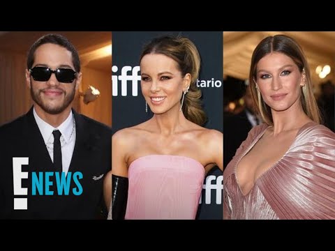 Kate Beckinsale REACTS to Pete Davidson & Gisele Bundchen Meme | E! News