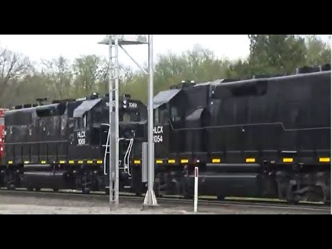 CN 3196,CN 3349,HLCX 1069,HLCX 1054 Heading Eastbound With A Manifest Train 4/28/24 - YouTube