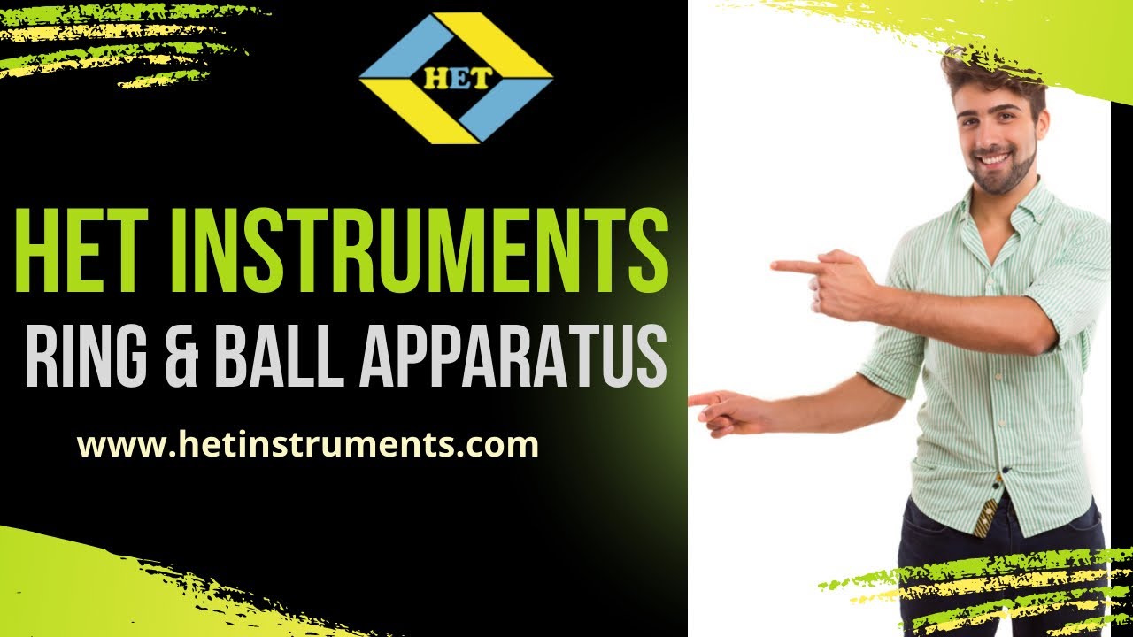 SEMI AUTOMATIC SOFTENING POINT AS PER IS 1205 FOR BITUMEN TEST - YouTube