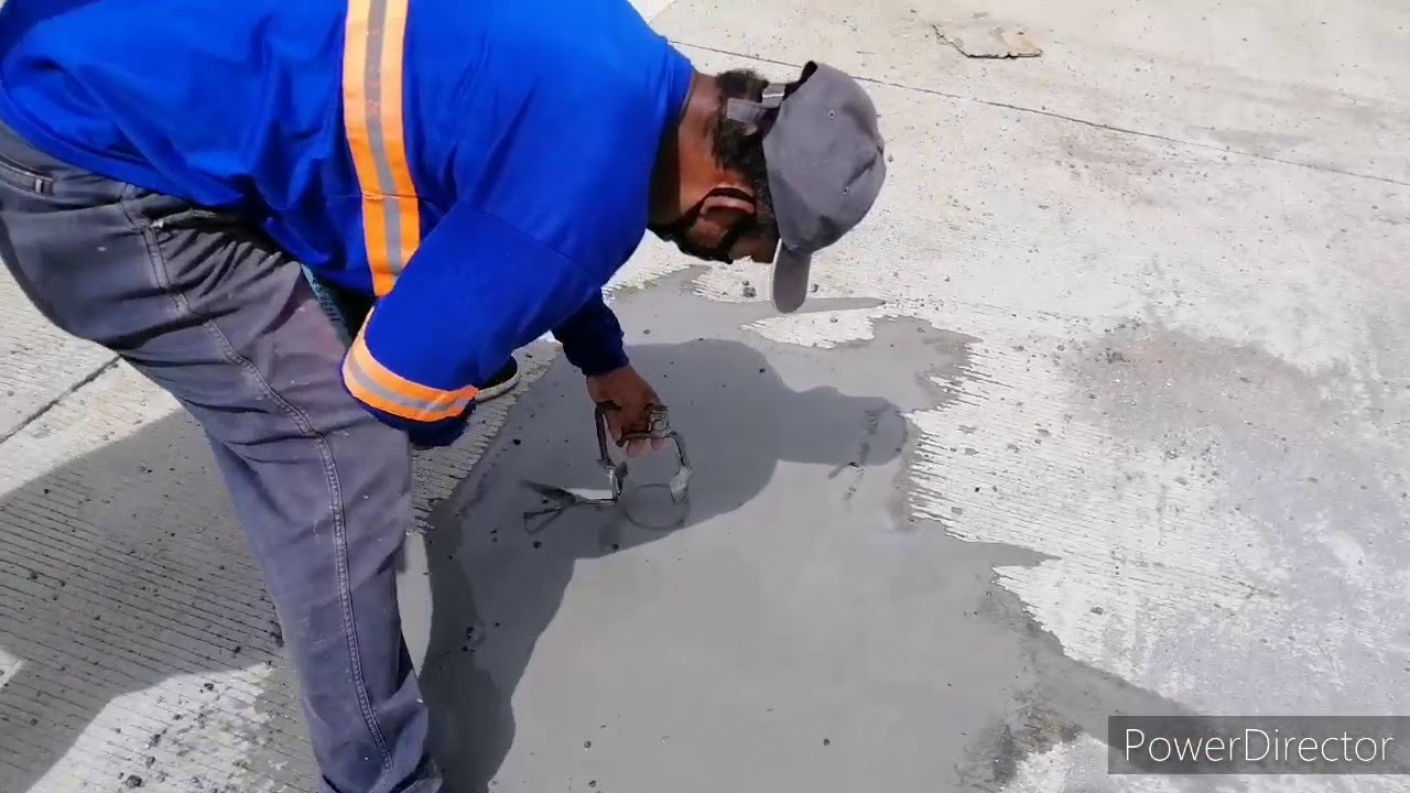 Coring machine PCCP thickness test - YouTube