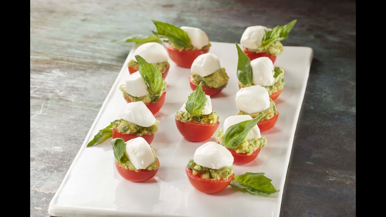 Quick & Easy: Galbani® Fresh Mozzarella Marinated Caprese Cups - YouTube