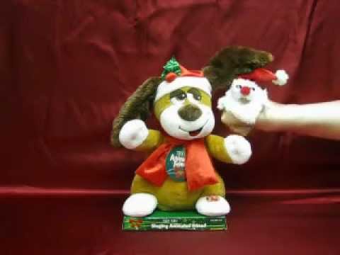 DanDee Christmas Ear Flapping Dog - YouTube
