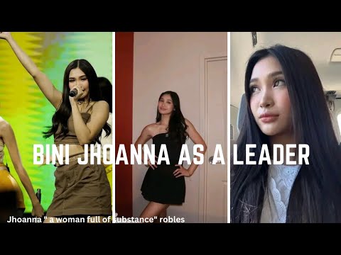 BINI JHOANNA AS A LEADER - YouTube