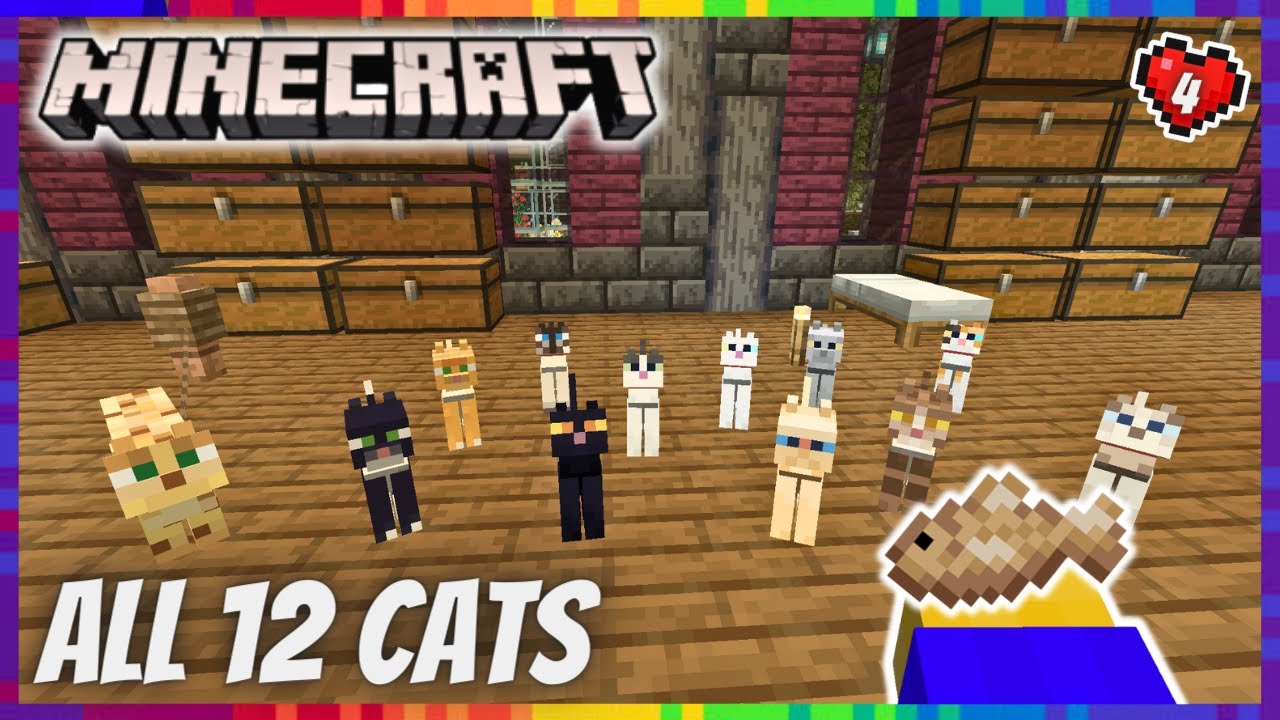 "I Gathered ALL Minecraft Cats in One Pawsome Video!" - YouTube
