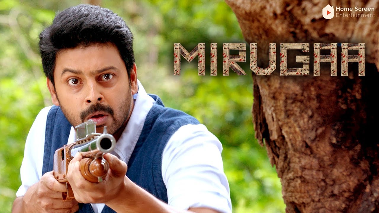 Mirugaa Movie Scenes | Srikanth heroically rescued a man from a tiger ...