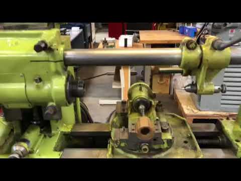 Barber Colman gear hobbing machine model #3 (6-10) - YouTube