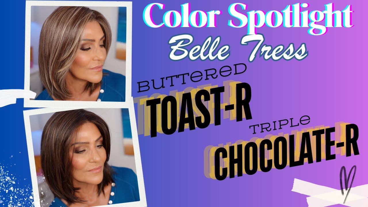 Belle Tress BUTTERED TOAST-R & TRIPLE CHOCOLATE-R ~ COLOR SPOTLIGHT ...