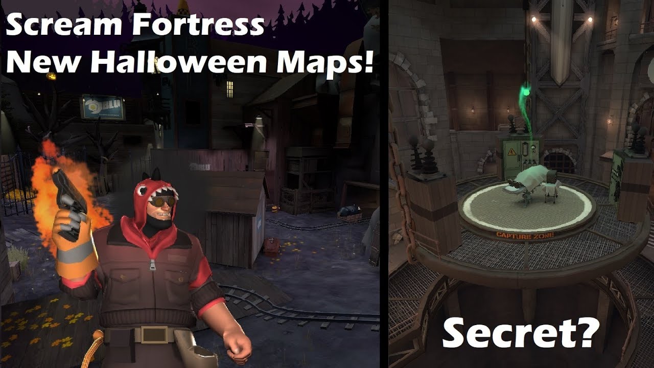 TF2: Falling Right into a Secret!? Scream Fortress New Halloween Maps ...