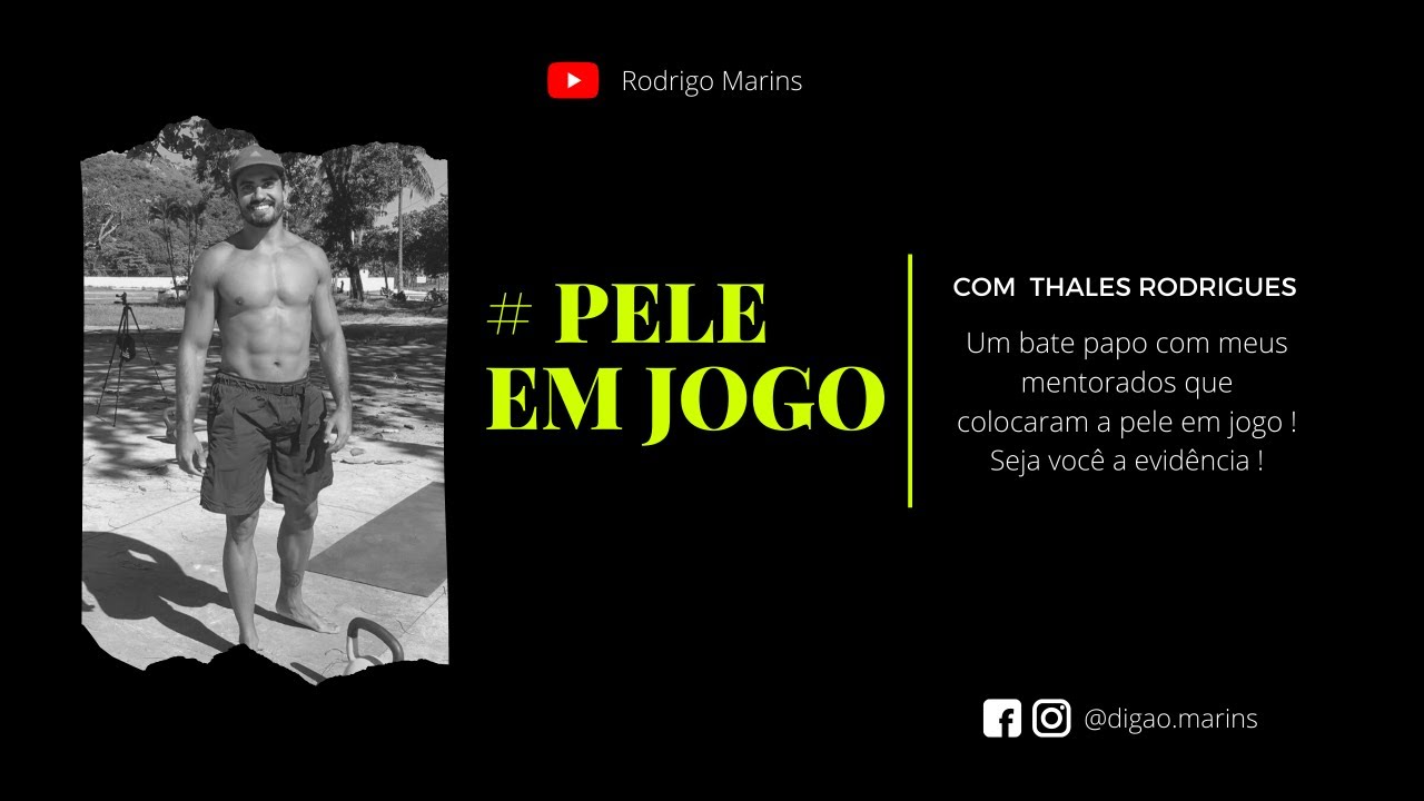 # PELE EM JOGO com o mentorado Thales Rodrigues - YouTube