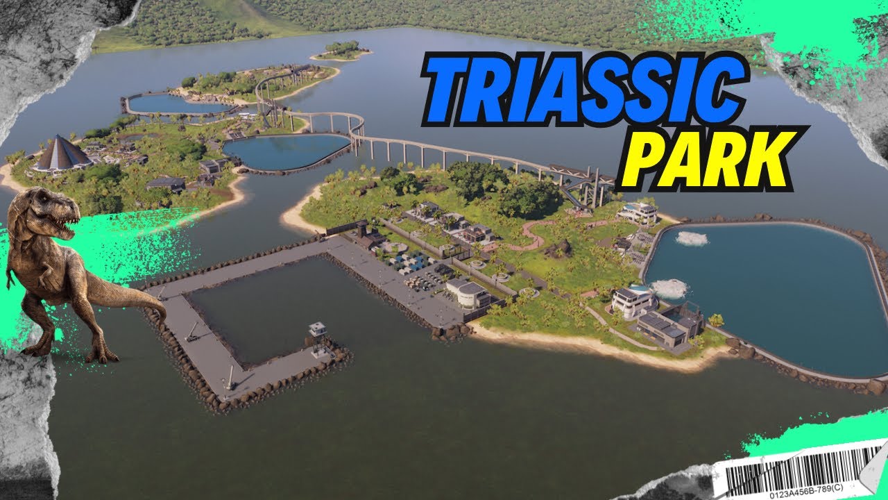 Jurassic World Evolution 2, Triassic Park, overview… - YouTube