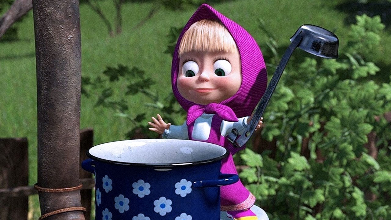 Masha and Bear: Cooking Dash Episode 1 ( Masha İle Koca Ayı- Bölüm 1 ...