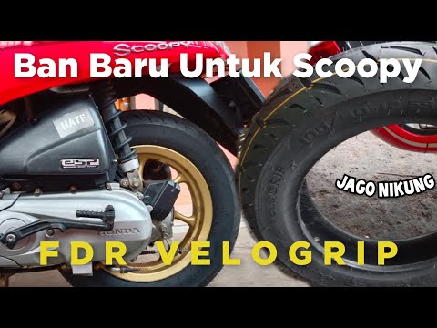 UNBOXING + REVIEW BAN FDR VELOGRIP UNTUK SCOOPY | ENAK NIKUNG TAJAM ...