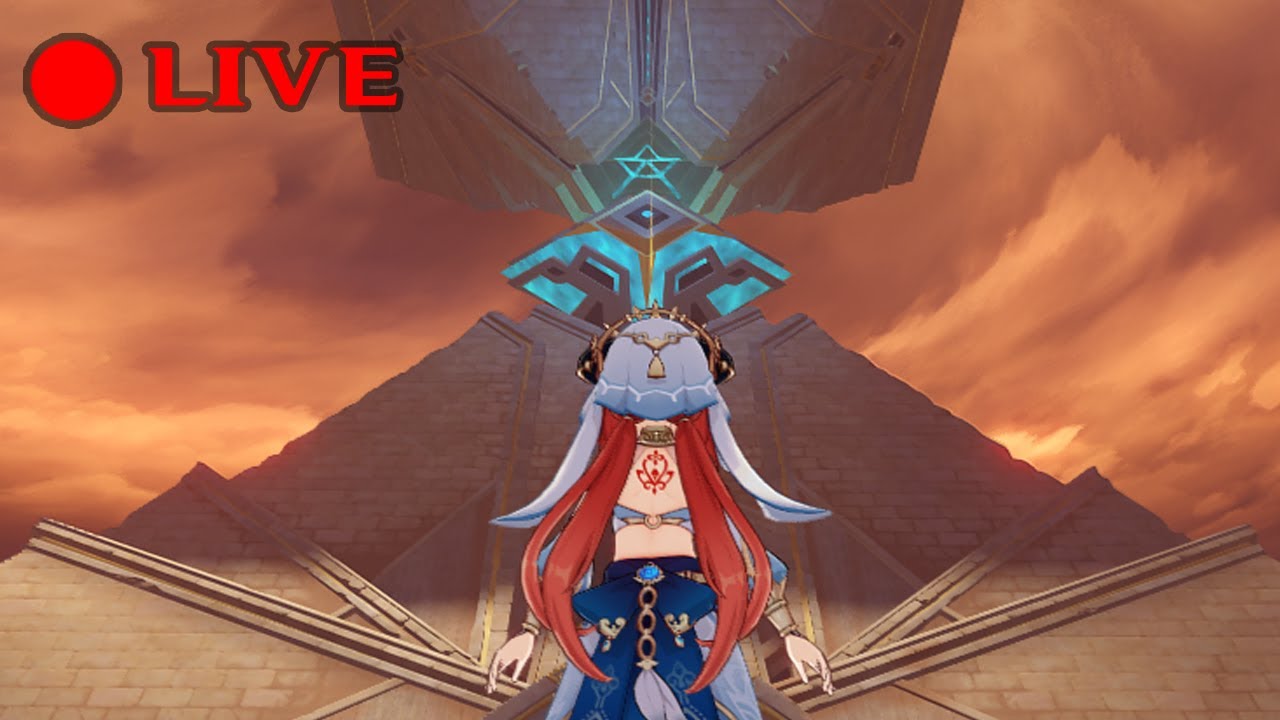 🔴 Explore the Temple of The Scarlet King - Genshin Impact: Sumeru World ...