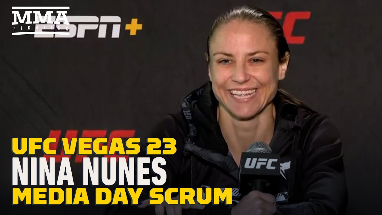 UFC Vegas 23: Nina Nunes: I Knew I Wasn't Finished Before I Got ...