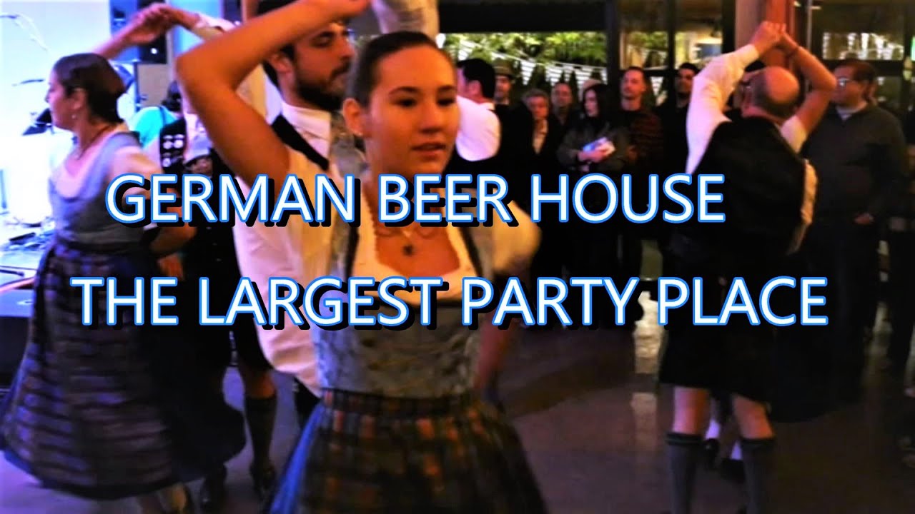 GERMAN BEER HOUSE- LARGEST PARTY PLACE IN US - YouTube