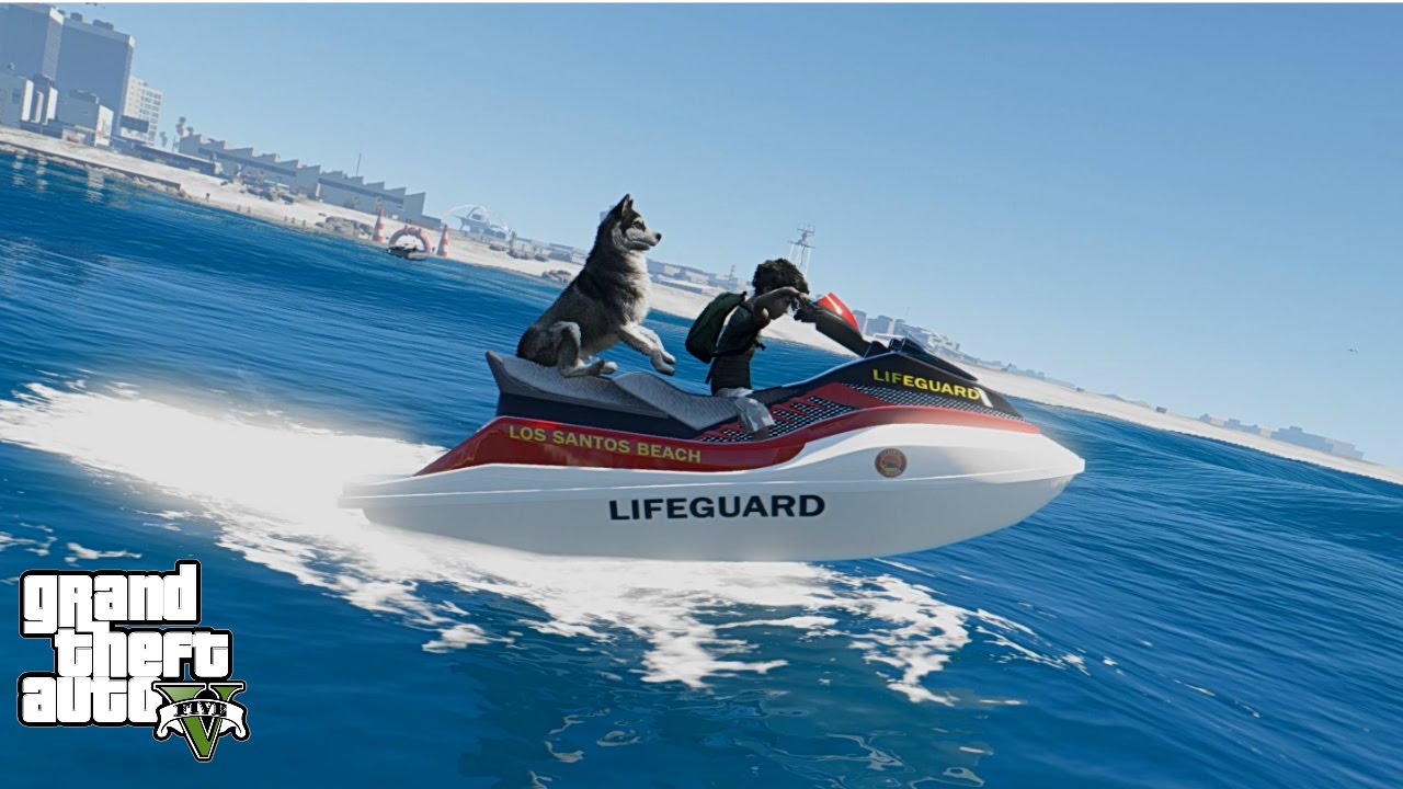 GTA 5 REAL LIFE CHILD MOD#5-TIMMY & SCOOBY GO TO THE BEACH - YouTube