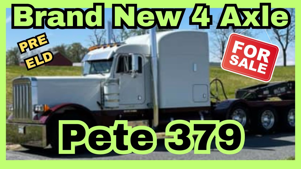 Brand New Heavy Haul Peterbilt 379 - YouTube