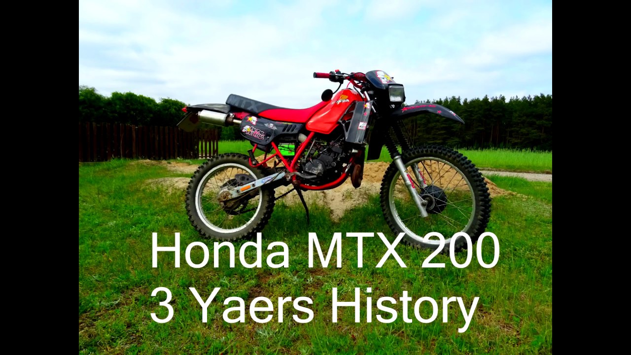HONDA MTX 200 rebuild - YouTube