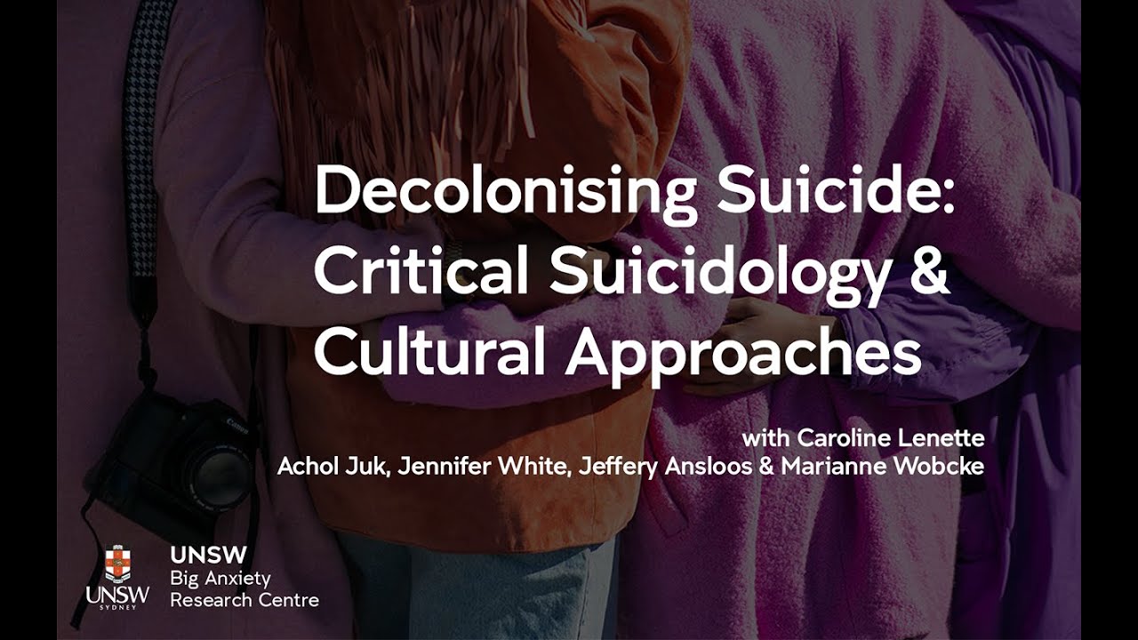 Decolonising suicide BARC OS v2 - YouTube