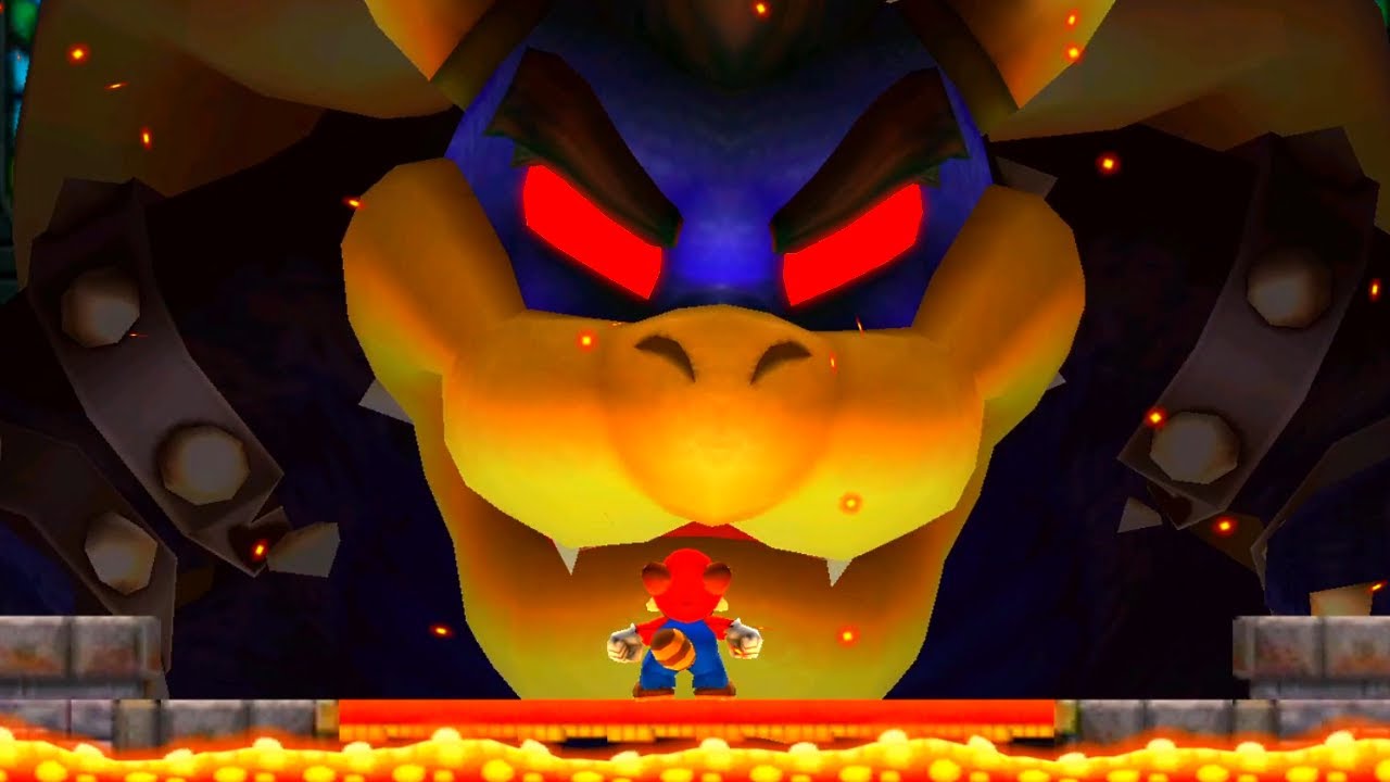 New Super Mario Bros. 2 - Dark Bowser Boss Battle - YouTube