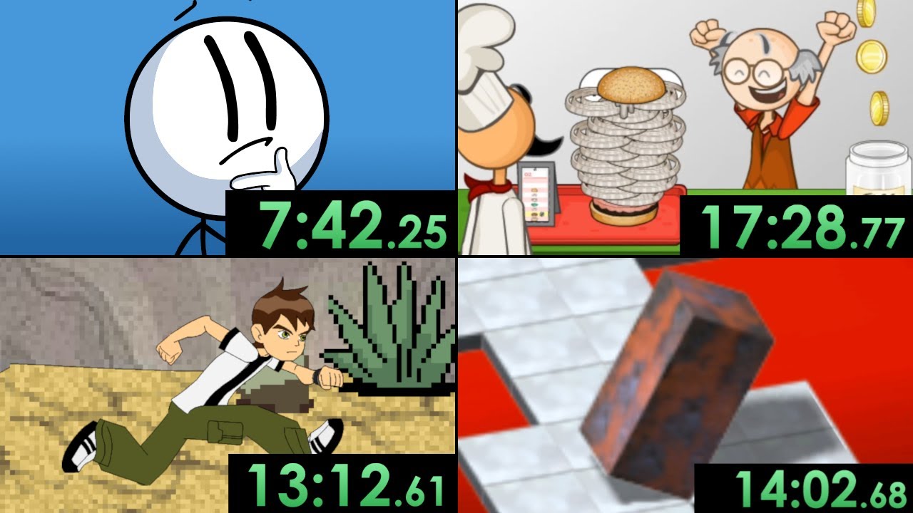 Speedrunning 100 Flash Games For Charity - YouTube