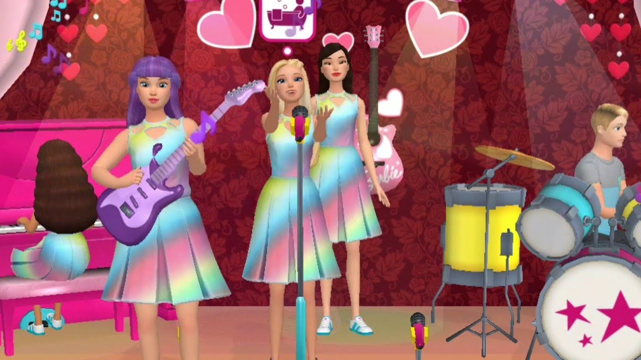 Barbie concerts with friends for all of you / barbie konser - YouTube