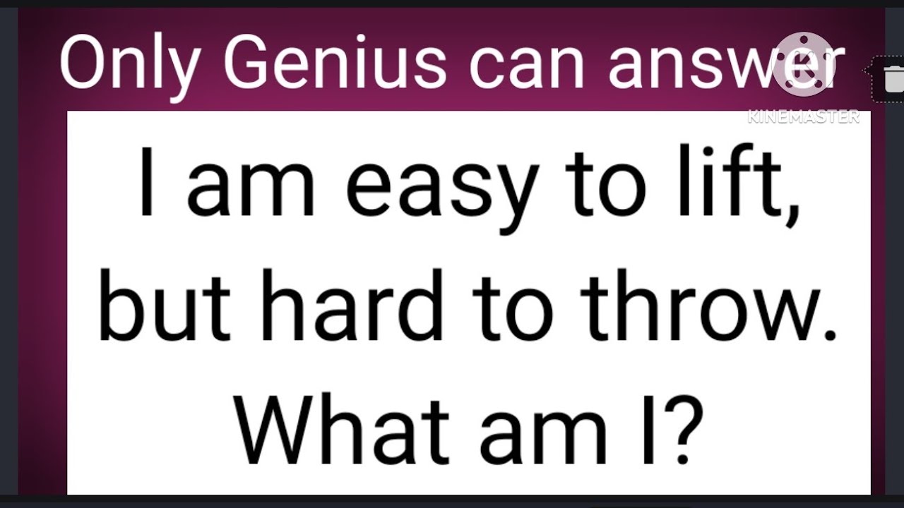 Only a genius can answer these 10 tricky riddles|Riddles part-1#101 ...