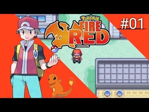 The fire red.giving oak parcel to oak take pokeball. - YouTube