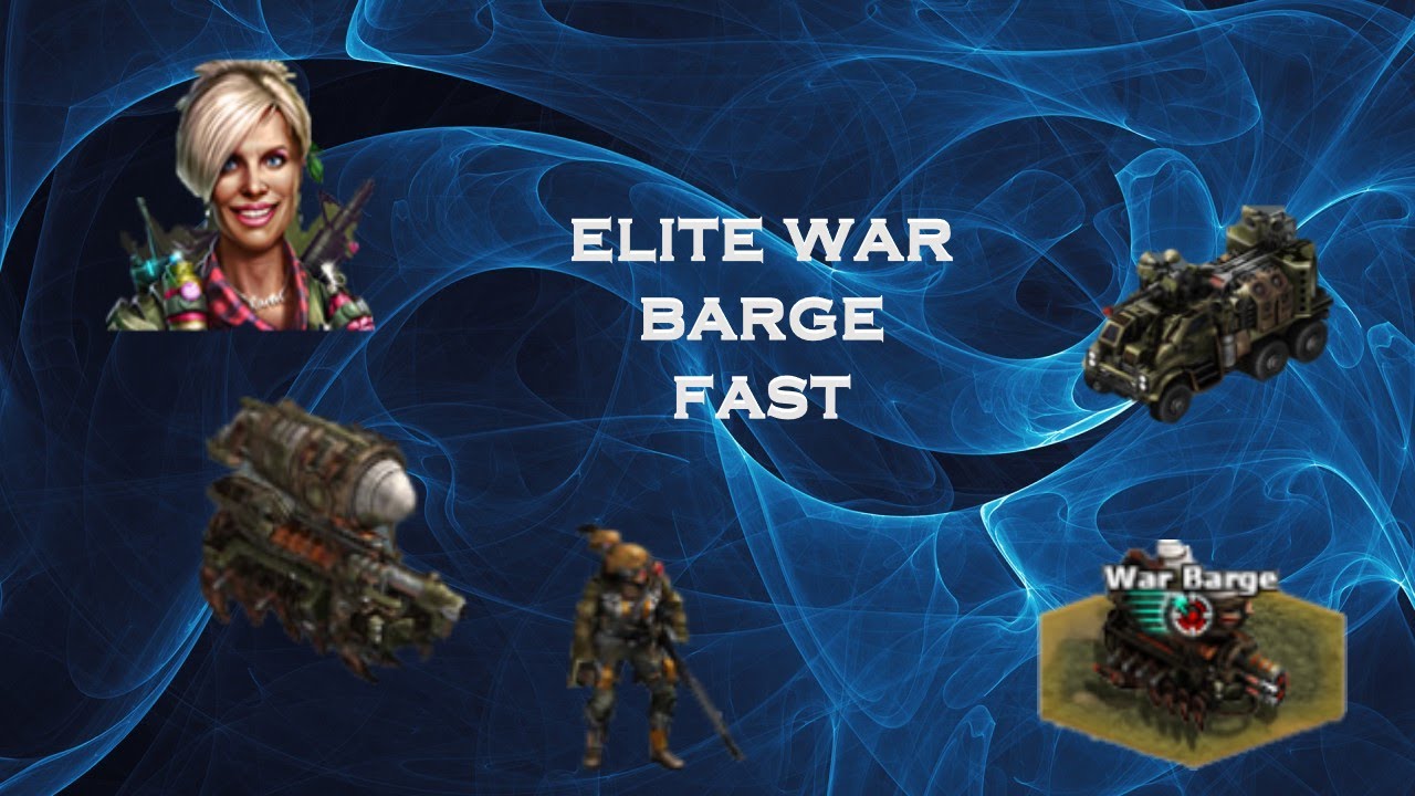 War Commander - Elite War Barge - YouTube