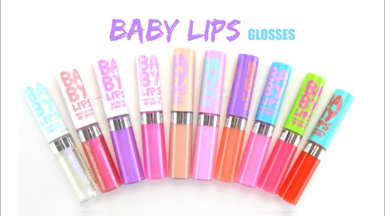 Maybelline Baby Lips Glosses | Reseña - YouTube