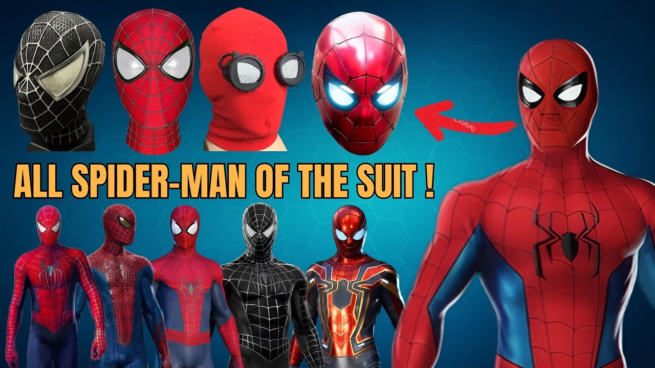 Every Spider-Man Suit Ever Worn – From Tobey Maguire to Tom Holland’s ...